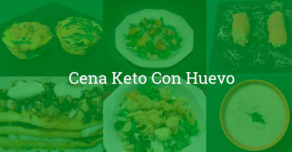 12 recetas de cena keto con huevo | Recetas