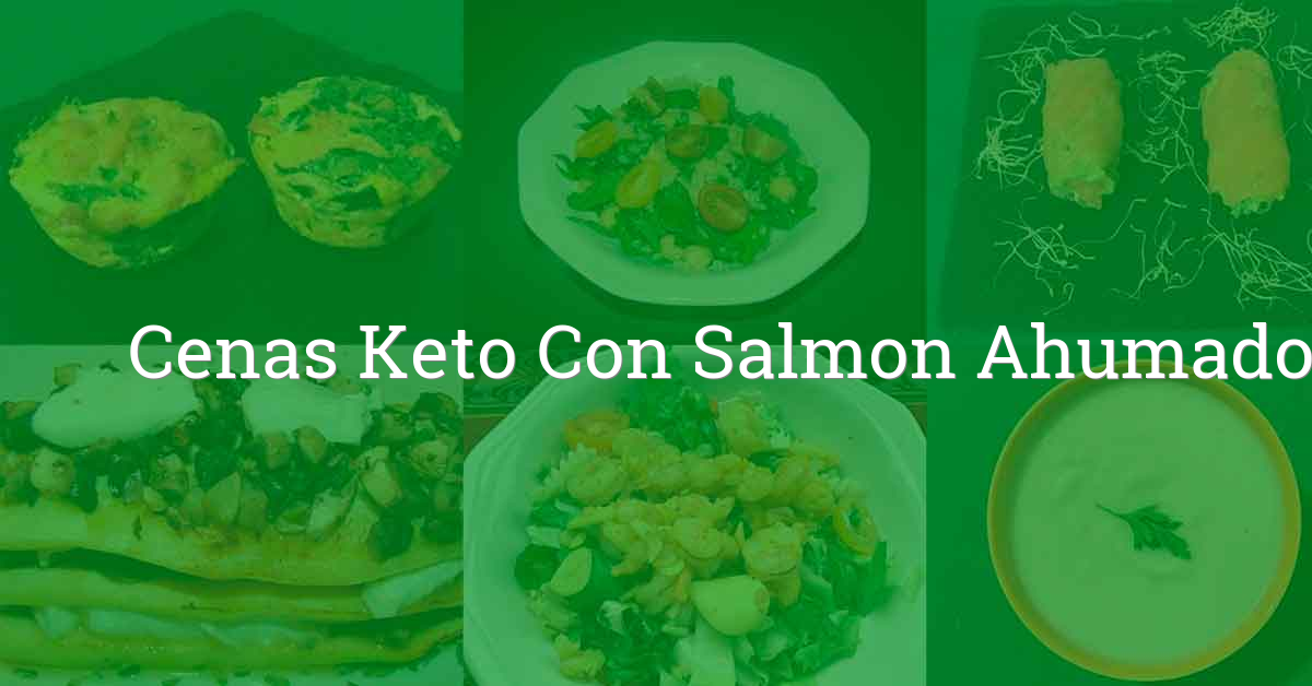 Recetas de cenas keto con salmon ahumado | Recetas