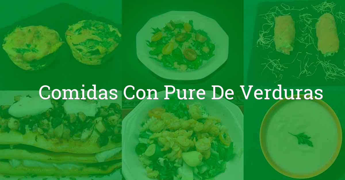 Comidas con pure de verduras | Tacavex recetas