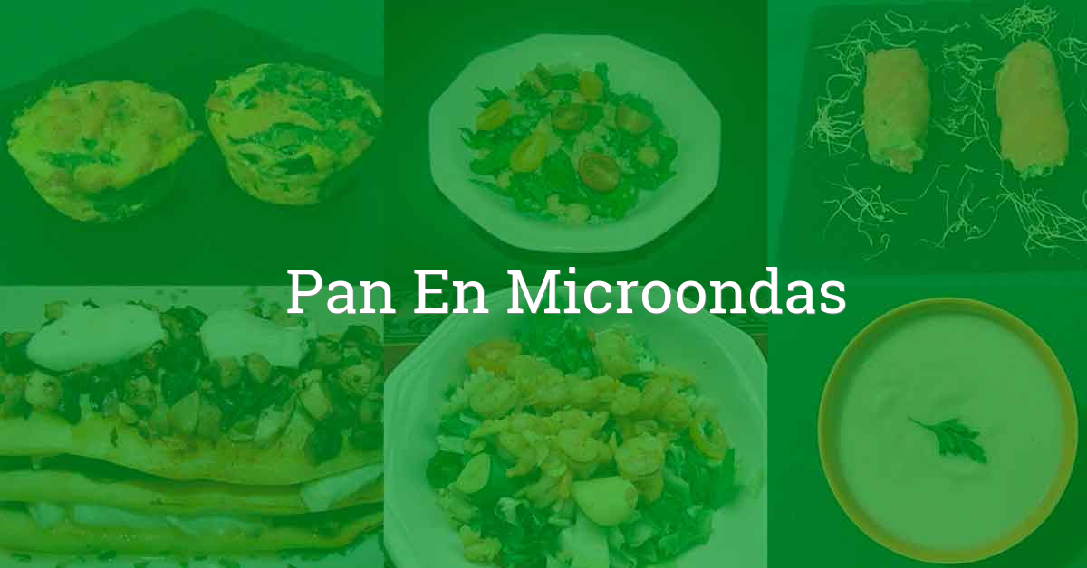 3 recetas de pan en microondas | Recetas